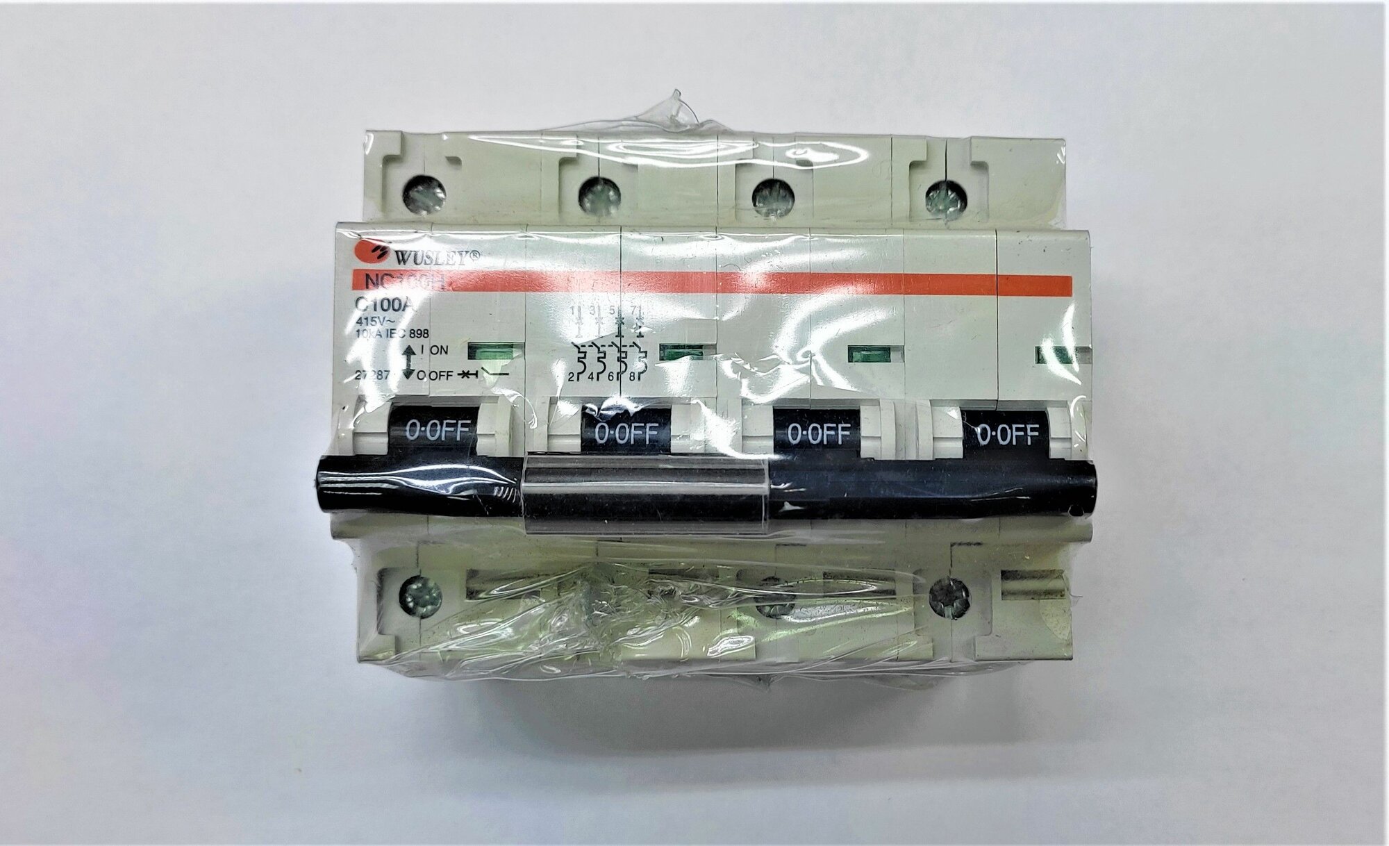 Автоматический выключатель WUSLEY NC 100H C100A