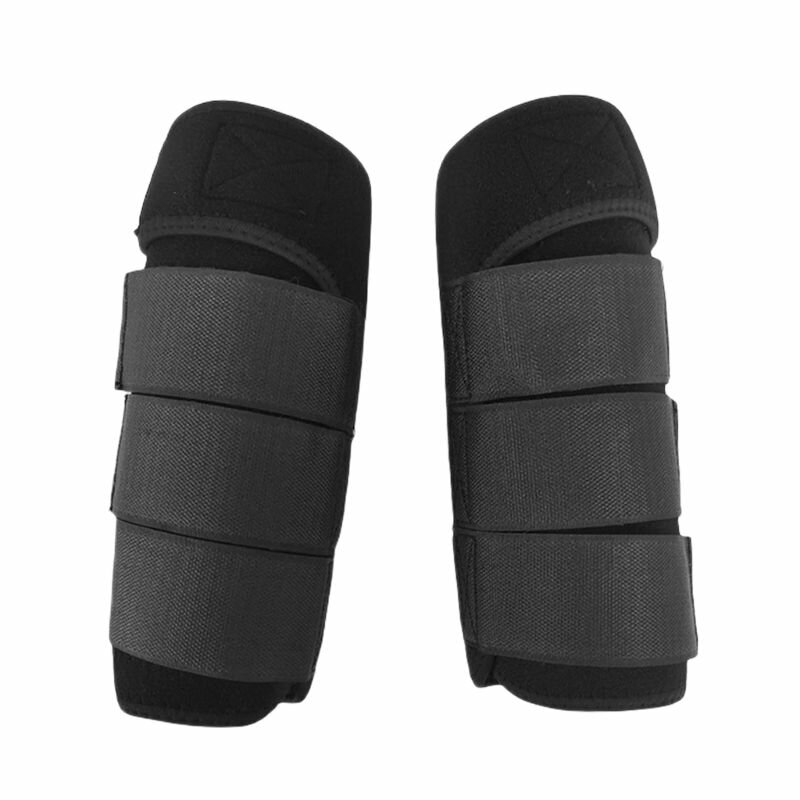 Защитные бинты для ног лошади, Черная задняя ножка два п - 1 большой размер