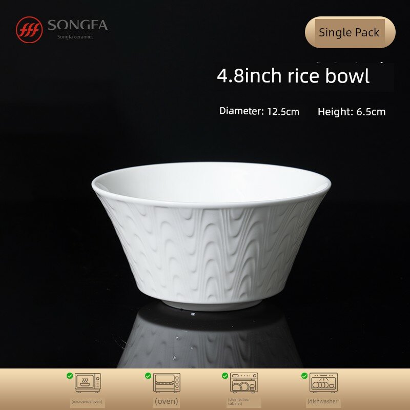 Набор посуды Songfa из костяного фарфора 2025: тарелки и миски для дома, элитная посуда класса люкс, подарочный набор
