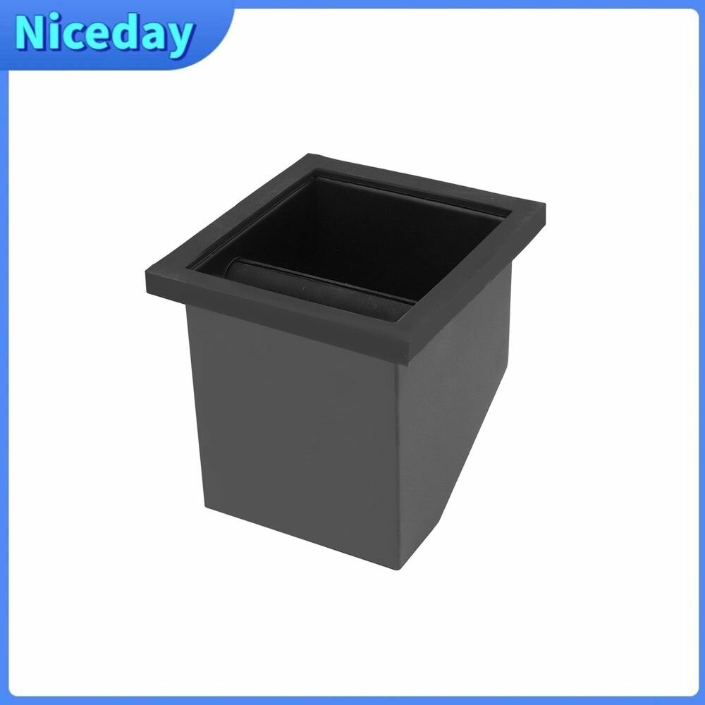 Контейнер для сбора кофейной гущи, нержавеющая сталь, бездонный, косое горлышко