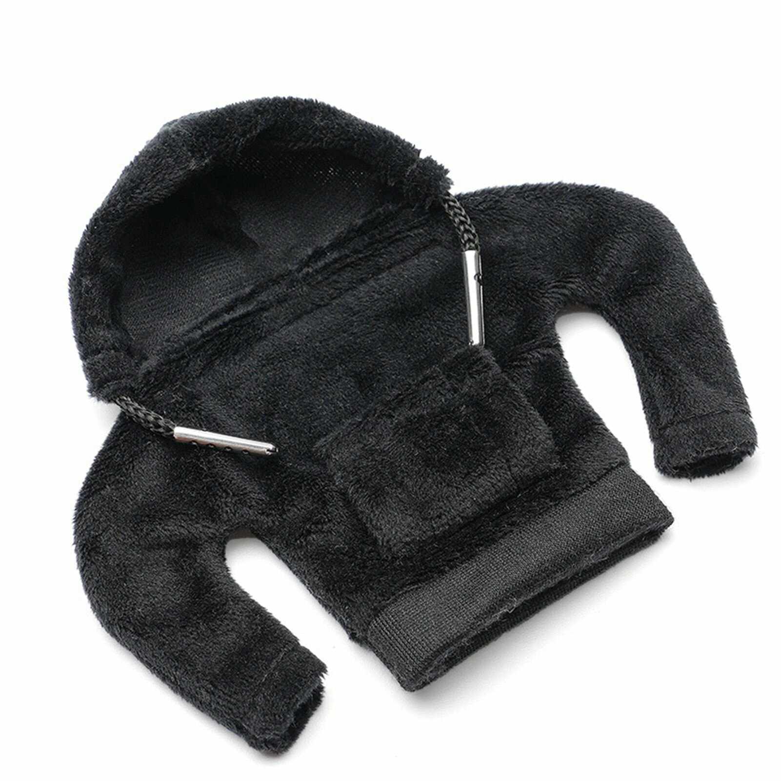 Чехол для рычага переключения передач автомобиля, утепленный, круглый, черный