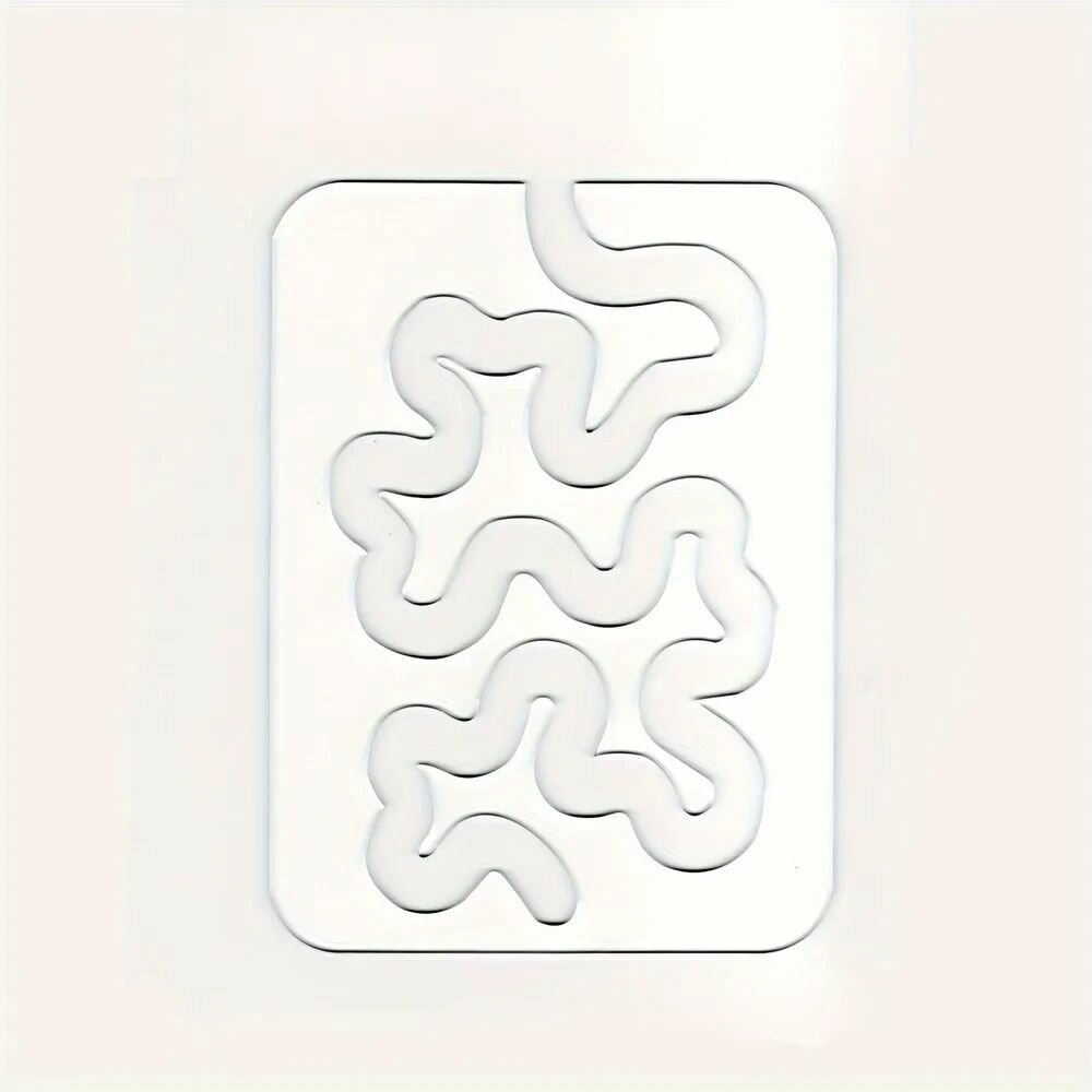 Портняжная линейка швейные принадлежности Прозрачная линейка свободного движения # AQ - 09