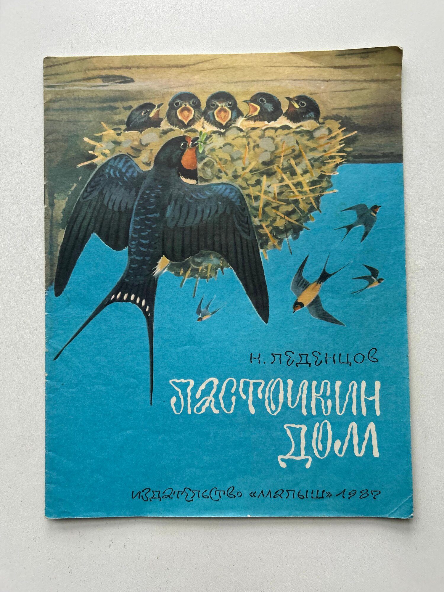 Книга Ласточкин дом. Художник В. Федотов. Издание 1987 года