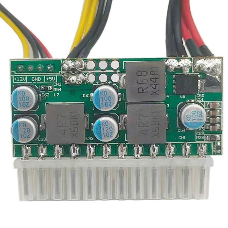 Pico PSU 12 В, 24-контактный, для мини-ITX, Зеленый