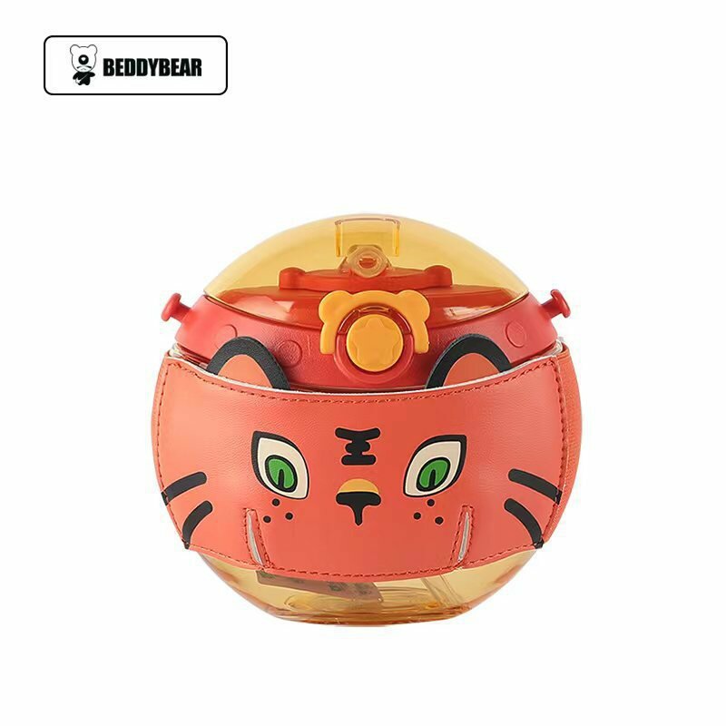 Чашка с медвежьей школой чашка Tritan летнее лето для мужчин и женщин детский сад герметичная вода чашка соломка