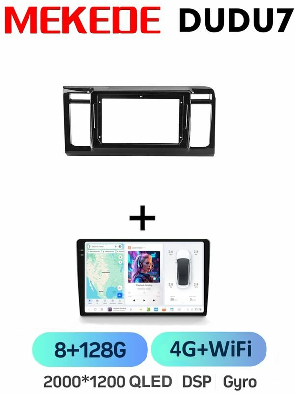 Магнитола Mekede DUDU7 8/128 Gb для Honda N-WGN 2013-2019 carpay Android