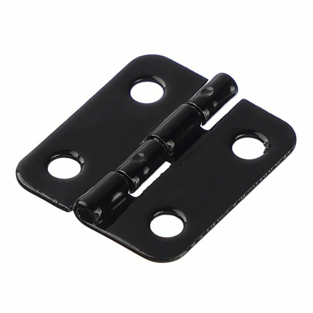 Петля карточная 22х24 мм черная 2 шт