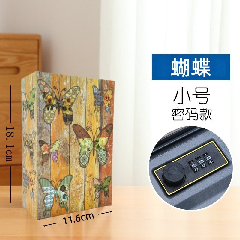 Книжная сейф-копилка, большая очень большая коробка для пароля, банкнота, копилка для взрослых, креативная копилка с