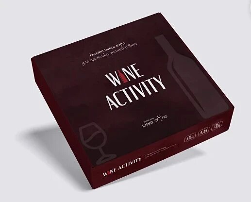 Аксессуары Astra Wine Настольная игра Wine Activity для прокачки знаний о вине