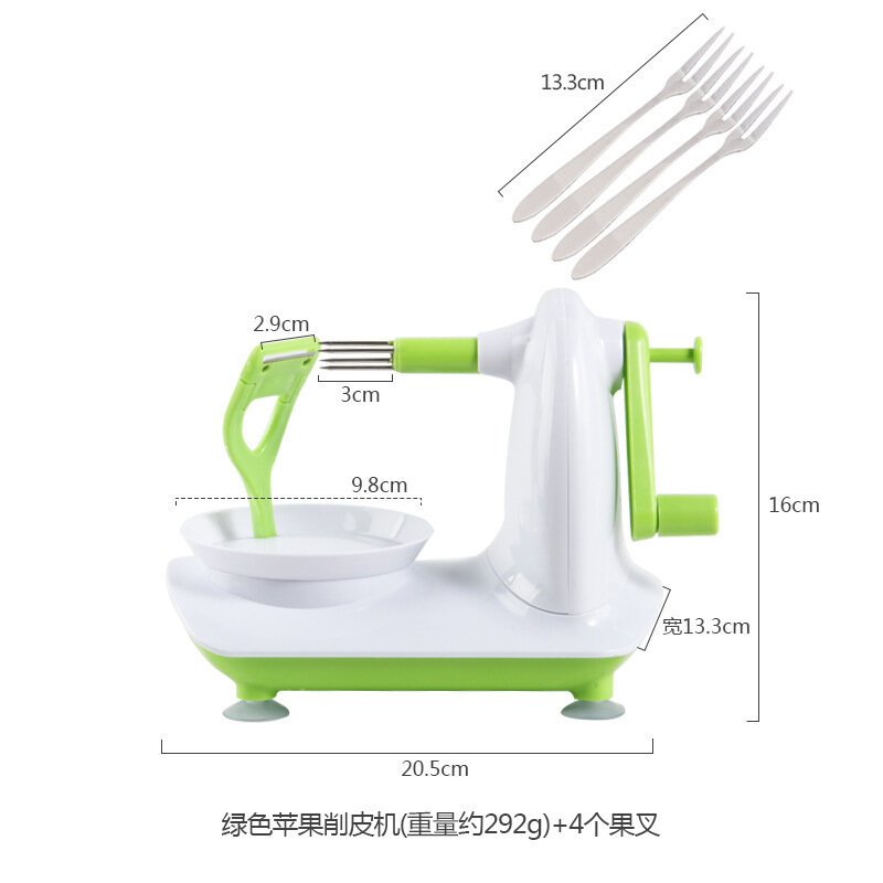 Овощечистка для фруктов, яблок, груш, полностью автоматическая, многофункциональная, ручная овощечистка