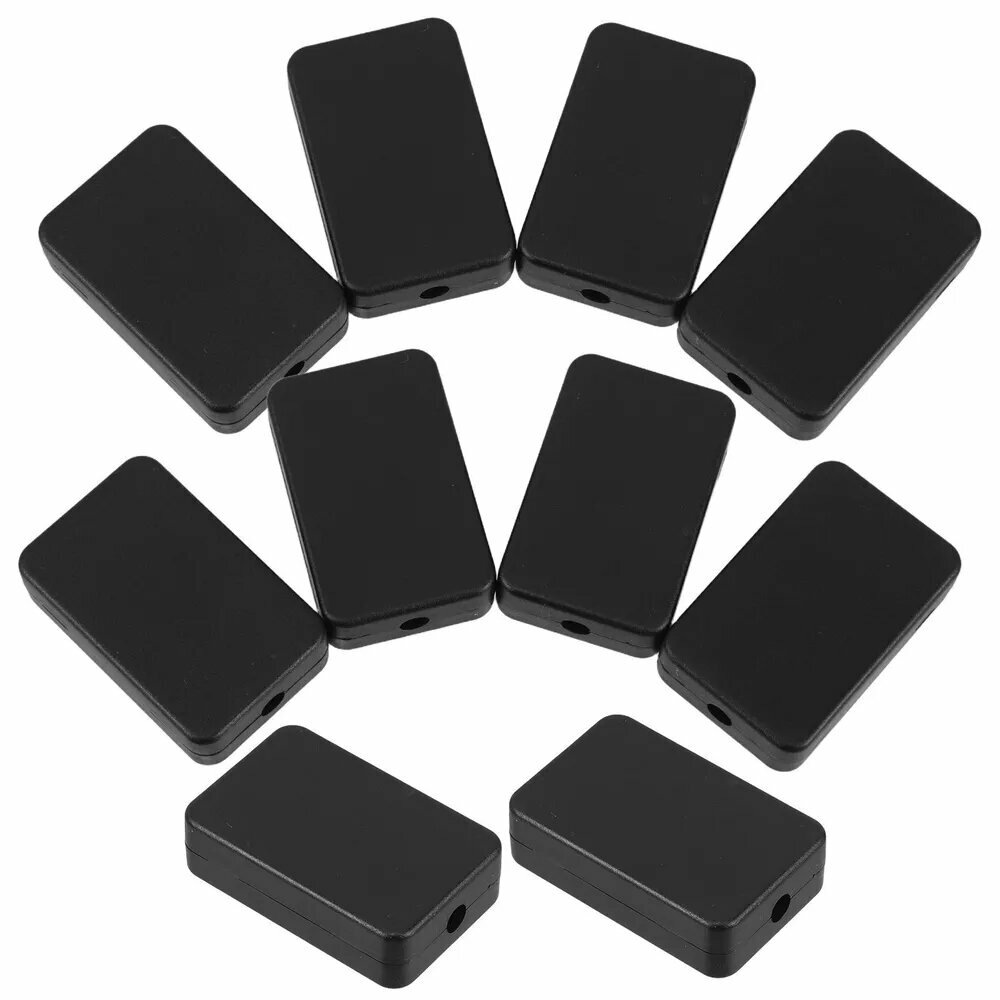 ABS пластиковый корпус для электроники с гладкой поверхностью 10 штук размер 5,50 3,50 1,50 см