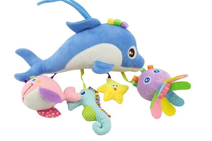 Детская детская кроватка и коляска шитья играть игрушки автомобильная полка висящая детская коляска мобильная 0 12 месяцев Детские игрушки Игрушки Детская коляска мобильная (()