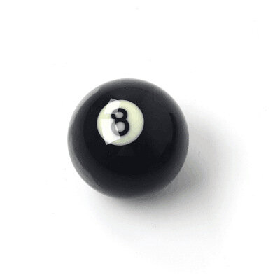 Бильярдные шары Американские кристаллические индивидуальные Бильярд №8 Бильярд Британские красные шары (Большой черный восьмой шар)