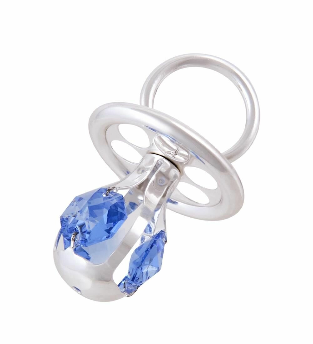 Фигурка Пустышка сереб. с цв. кр A971396 Crystal Temptations, Металл, кристалл