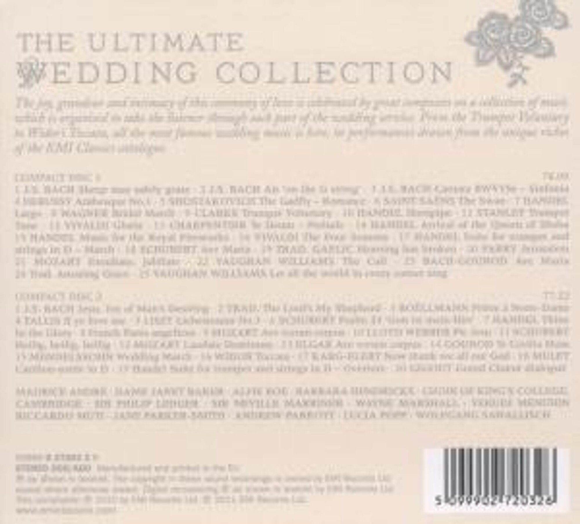 Компакт-диск The Ultimate Wedding Collection (2 CD) — фото 1