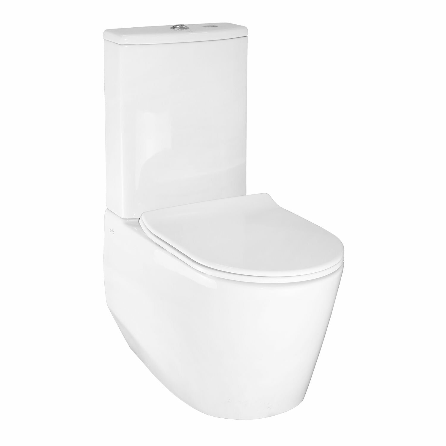 Унитаз напольный безободковый Creo Ceramique RENNES RE1002R+RE1003+RE1001T/AR1001T