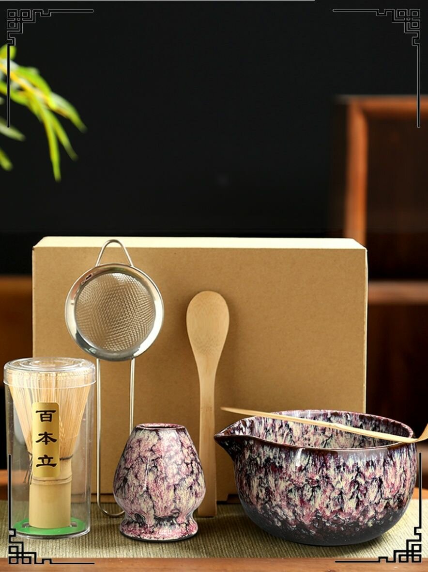 Набор для приготовления матчи,6 предмета