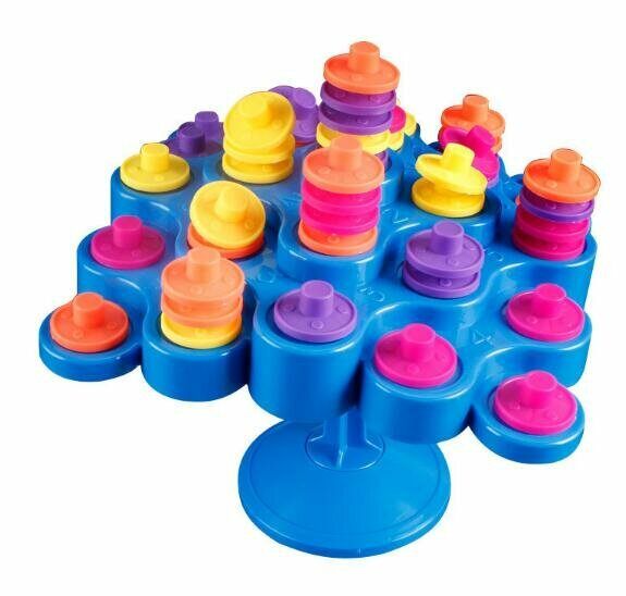 Дети Смешные Топол Стольная игра Игрушки Баланс Топол Не получайте высокий балл Образовательные игрушки Монтессори IQ для детей Родители Играйте Гаги и практические шутки ()