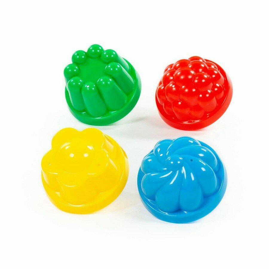 Полесье Формочки 4 шт 0781 с 1 года