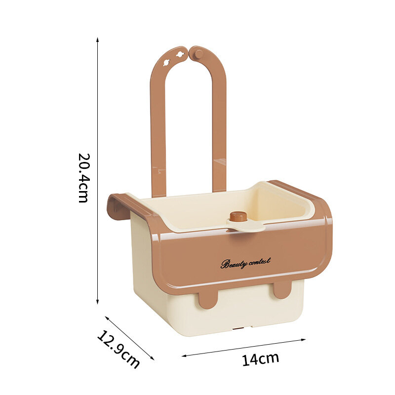 Подвесная корзина для слива раковины, сепаратор пищевых остатков, фильтр-корзина без грязных рук