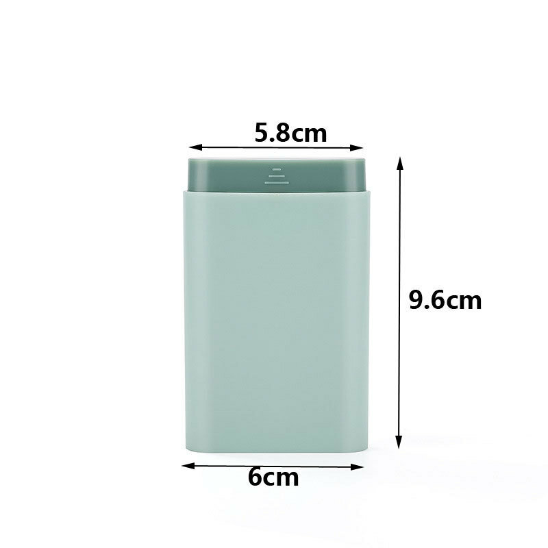 Портативная дорожная коробка для хранения витаминов на семь дней, герметичная влагозащитная коробка с отделениями для кросс-граничного использования