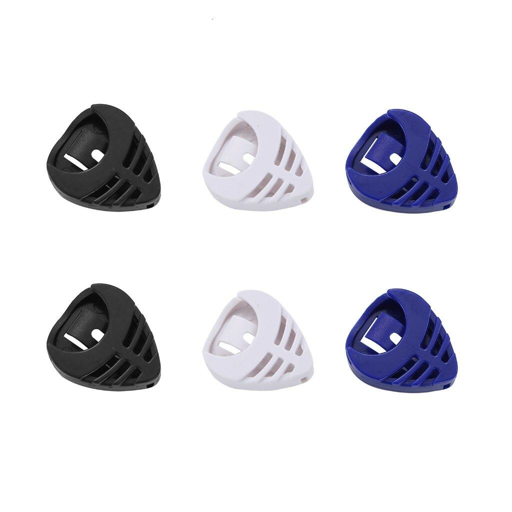 Коробка для хранения медиаторов, треугольная, нескользящая, D