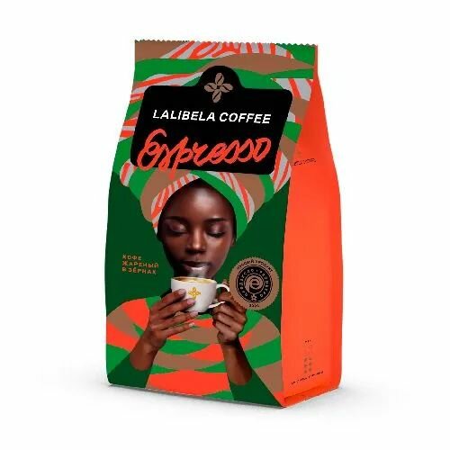 Кофе в зернах Lalibela Coffee Espresso 500 гр -1 шт