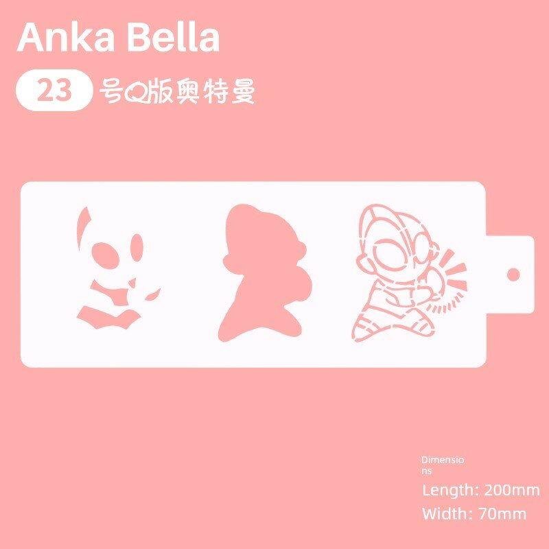 Набор для рисования на лице Anka Bella: многоцветная краска на водной основе, волшебный трафарет «Детский Нэчжа: Хаос и