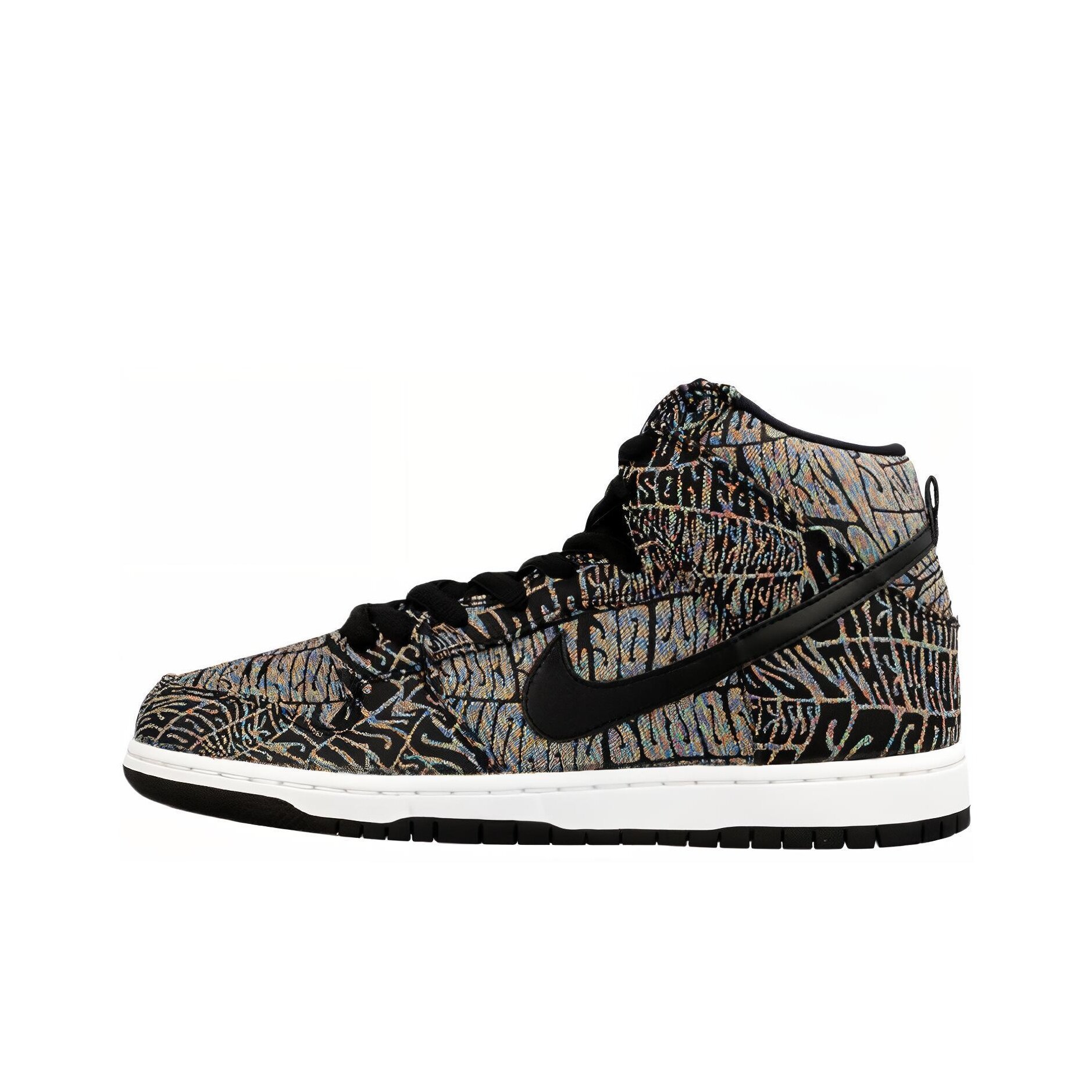 Кроссовки NIKE Dunk SB, размер EU 37.5 стопа (23.5CM), черный — фото 1