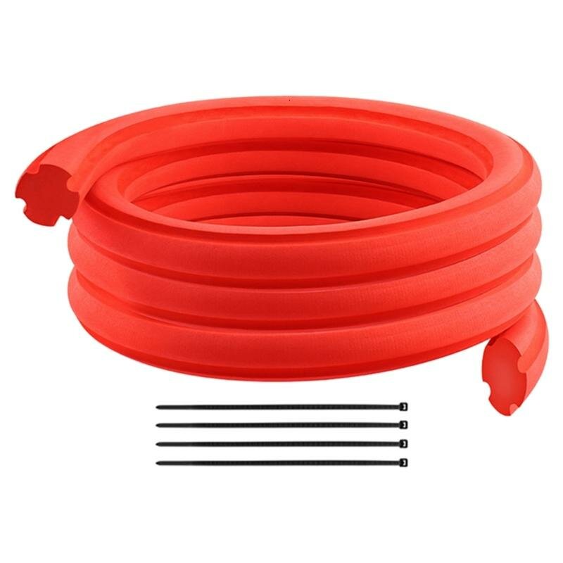 Вставка в шину для велосипеда против проколов, красный