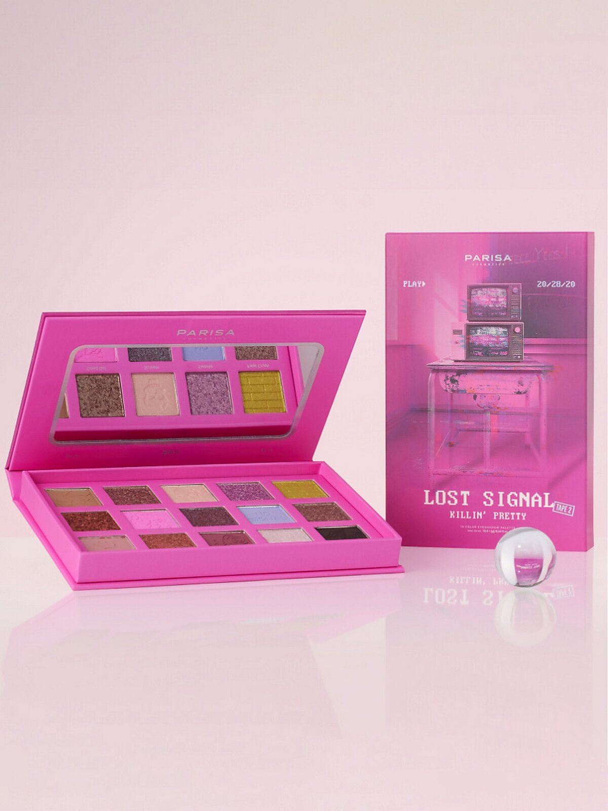 Палетка теней для век Parisa Lost Signal Some Pretty Is Scary, 15 оттенков, 25.5г