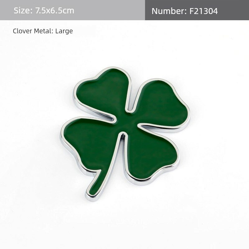 Брелок-четырехлистник, персонализированный, креативный, металлический, с логотипом Alfa Romeo, украшение для ключей,