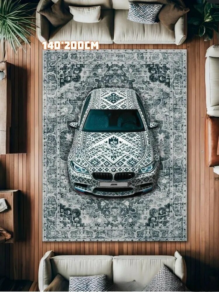 Ковер Розы 3D 140x200 см