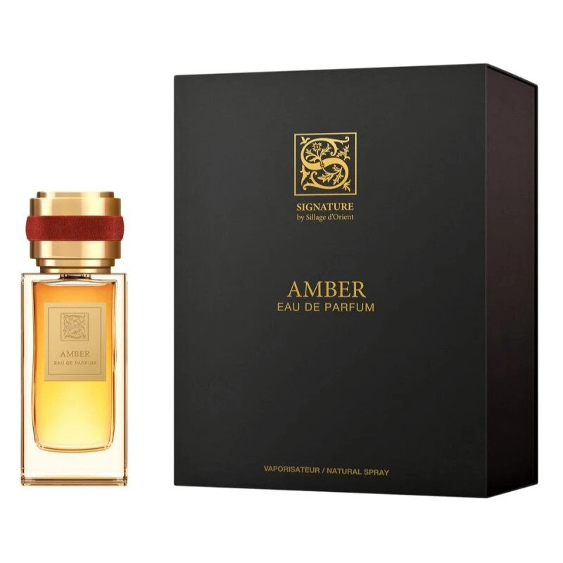 Парфюмерная вода для женщин и мужчин Signature Sillage D Orient Ambre 100 мл / Духи Сигначе Силладж Дориент Амбра