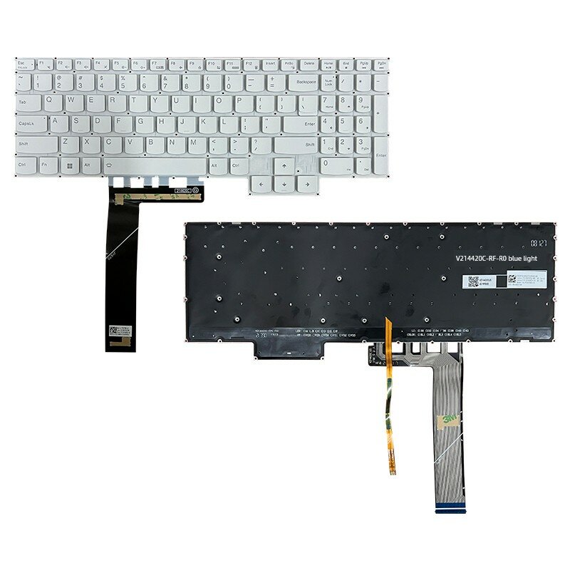 Подходит для клавиатуры Lenovo Savior Y9000P R9000P IRX8 ARX8 IRX8H ARX8H 2023. Y9000P R9000P IRX8H ARX8H_Новая белая