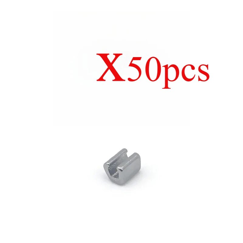 Ортодонтические стопоры FULAIGE 50 шт, 0.8 мм, 0.5 мм Split Stops