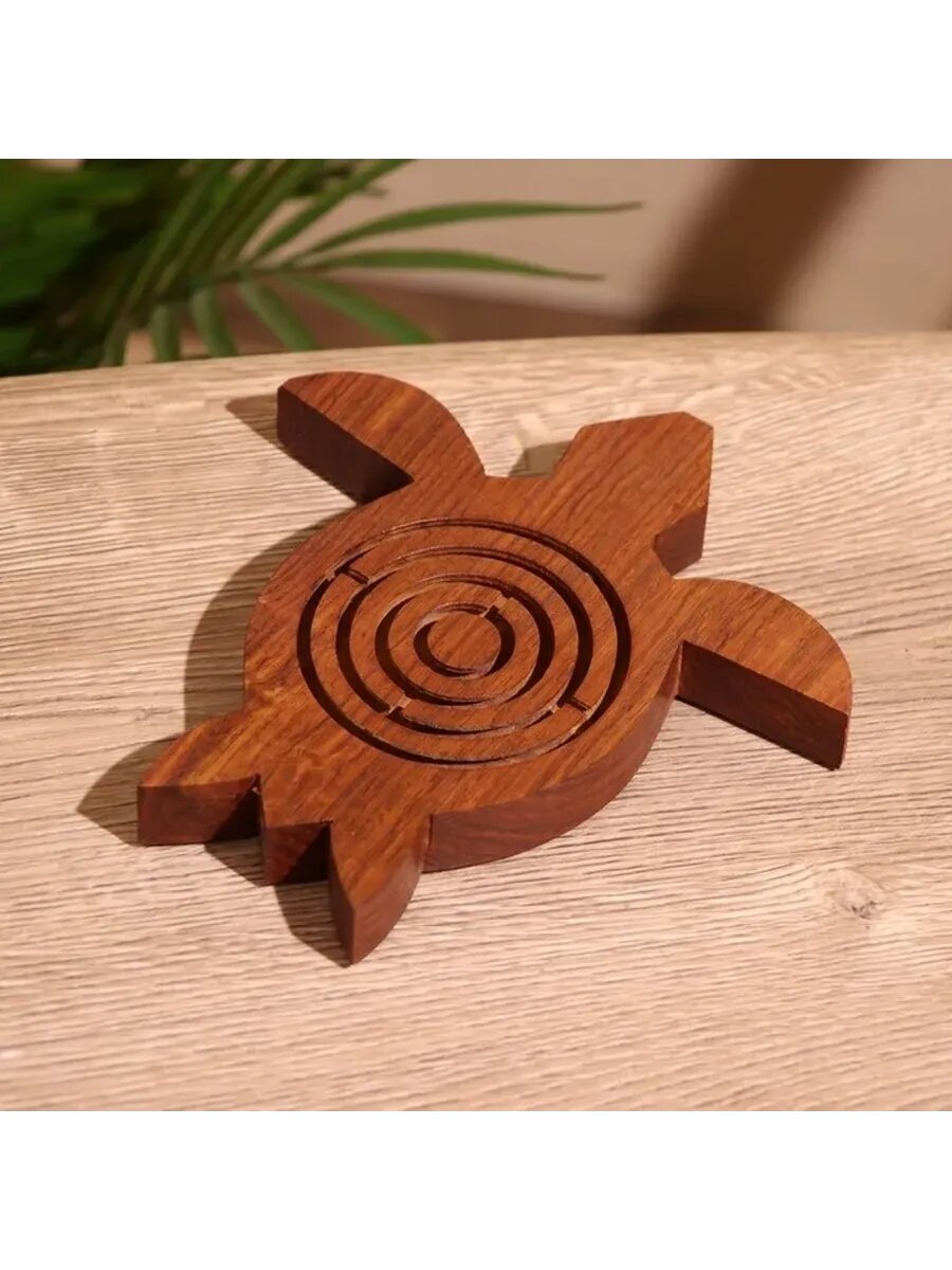 Деревянная головоломка-лабиринт для детей