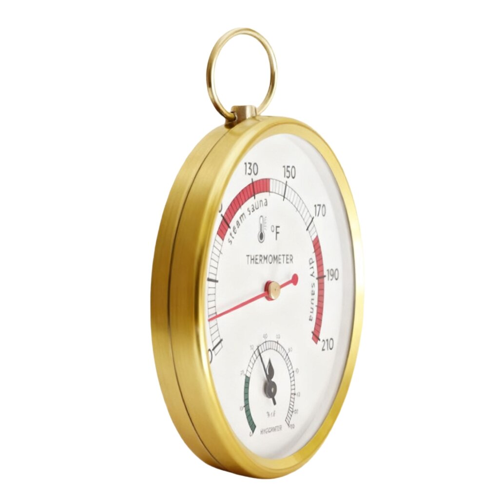 Подвесной термометр и гигрометр, баня, парилка, термометр, термометр и гигрометр с высокой термостойкостью, термометр и гигрометр-Градусы по Фаренгейту