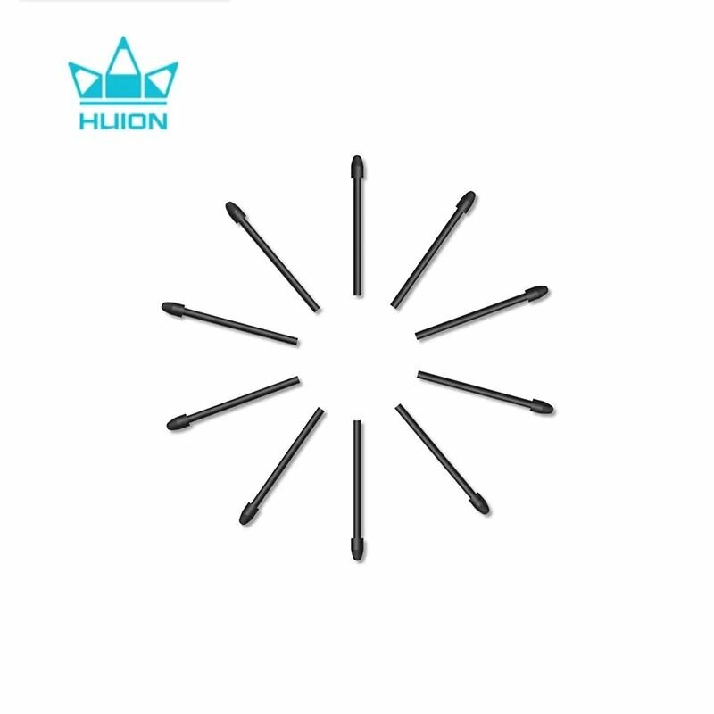 Перьевые наконечники HUION PN05A для графического планшета PW517 PW110, 10 шт