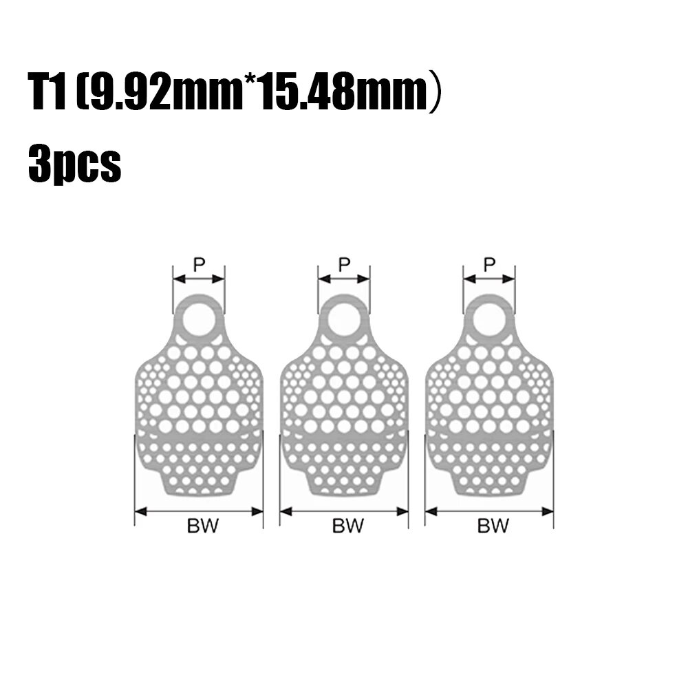 Титановая сетка Dentsy T1 9.92x15.48mm, 3шт