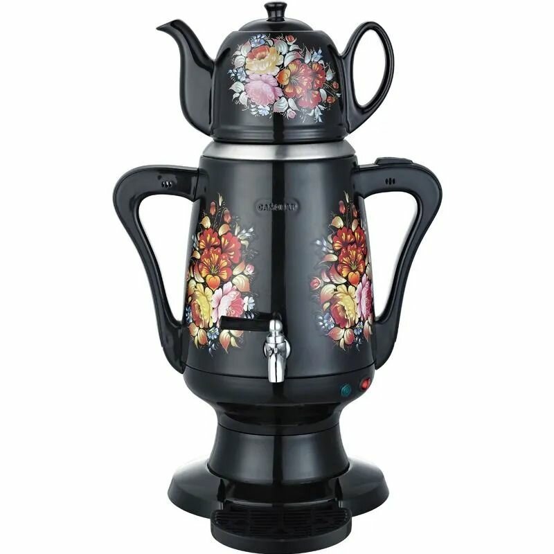 Электрический самовар DO-423, черный матовый