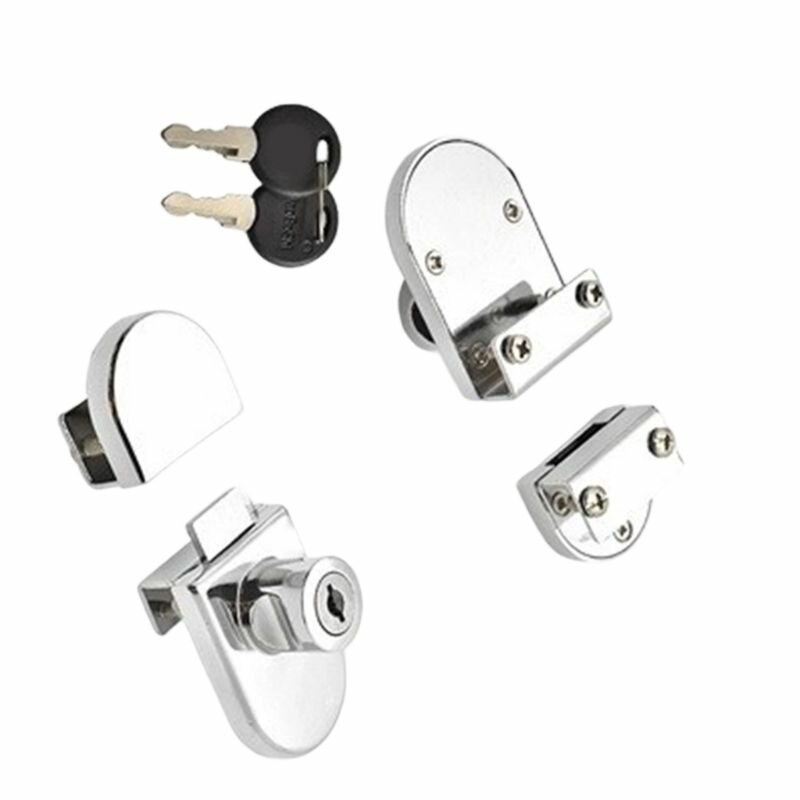 Стеклянный замок дверцы винного шкафа-витрины без перфорации-замок 408 плюс фиксирующая кромка яркий свет проникает внутрь и открывается