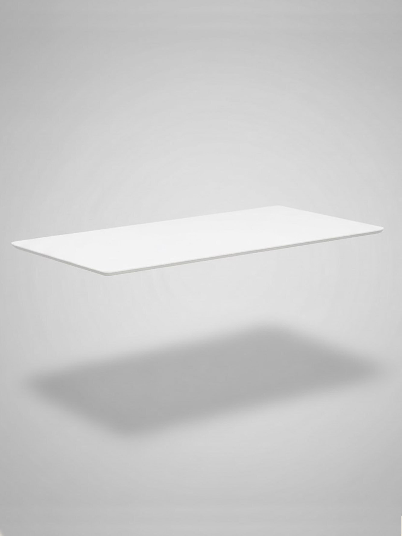 Столешница Minimal для рабочего, компьютерного стола, белая, 120х60 см