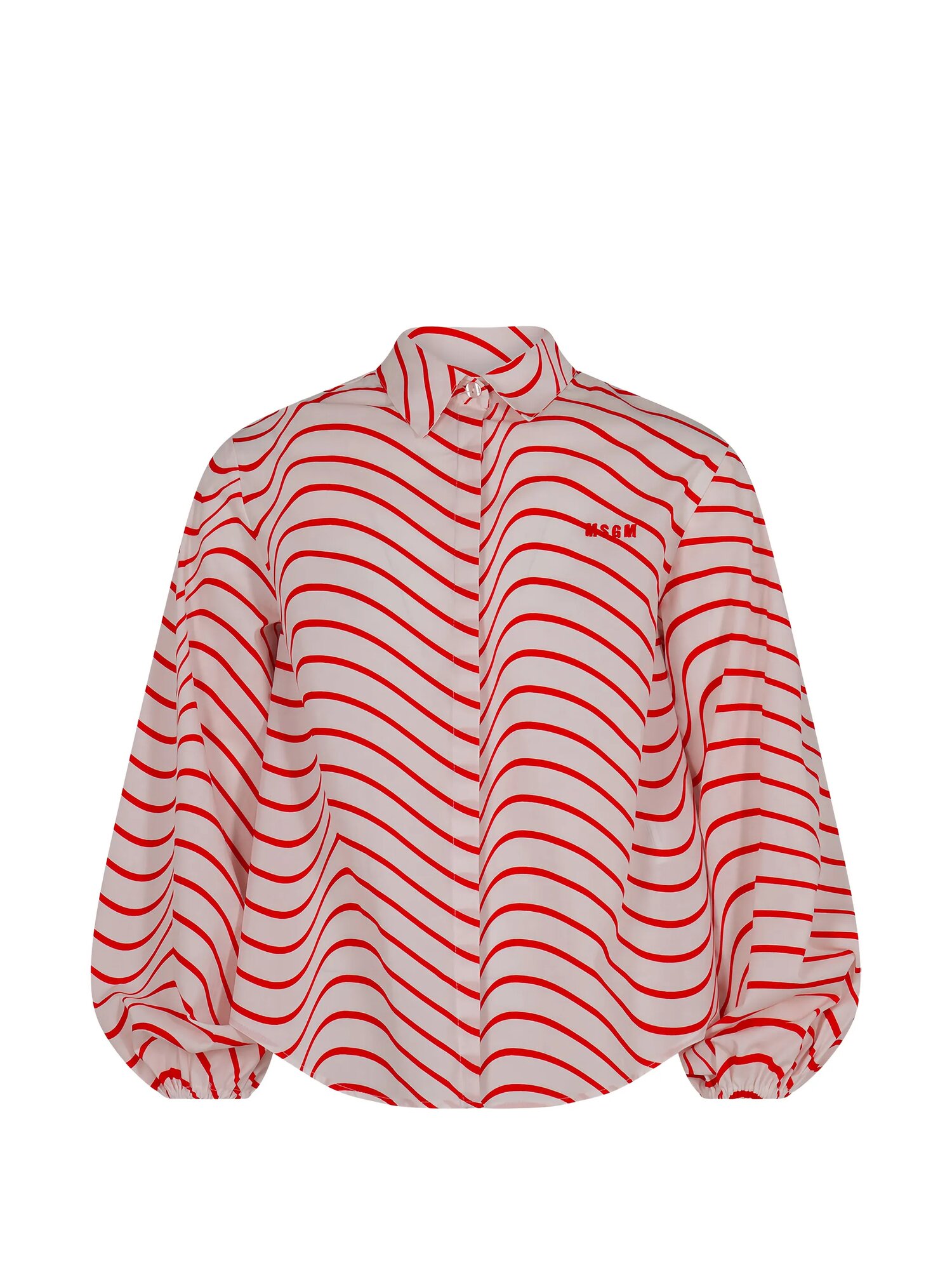 Блуза Patterned long-sleeved blouse