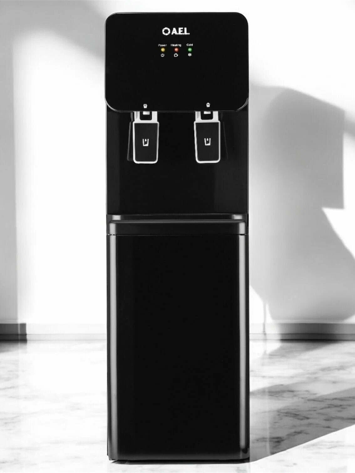 A.E.L. LD-85c full black. Нагрев воды и электронным охлаждение, шкафчик.