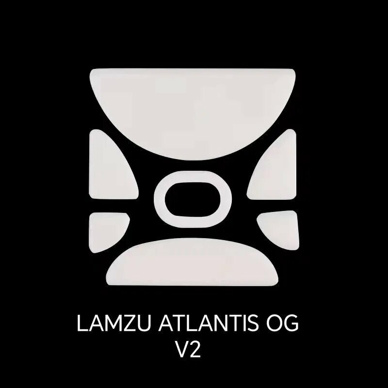 Глайды для EspTiger ICE V2 для LAMZU ATLANTIS OG V2, белый