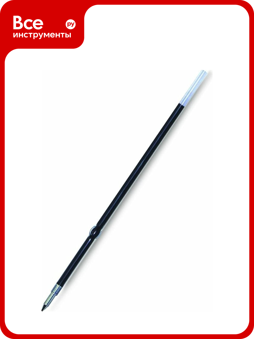 Шариковый стержень для автоматических ручек Flexoffice, синий, игольчатый наконечник, безмасляные чернила
