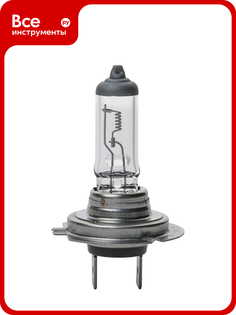 Автолампа WURTH H7 24V галогенная для ближнего и дальнего света с посадочным гнездом PX26D, белый