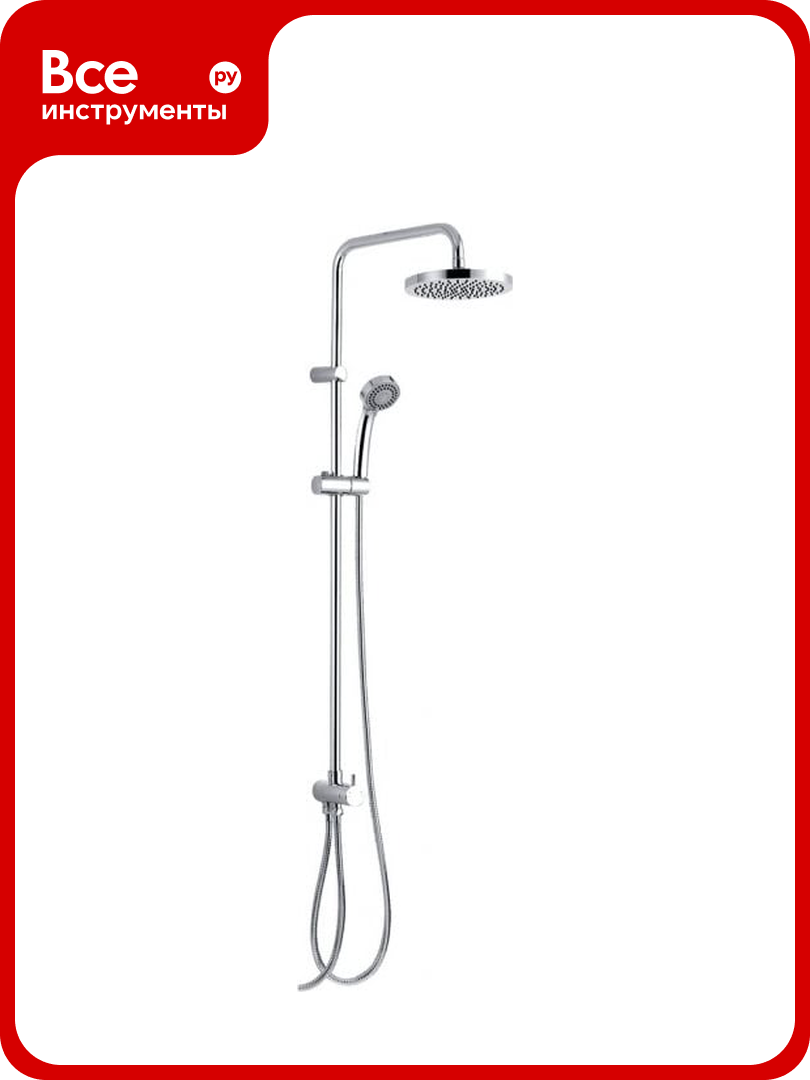 Душевая система LEDEME с керамическим переключателем, с тропическим душем L2400 89498