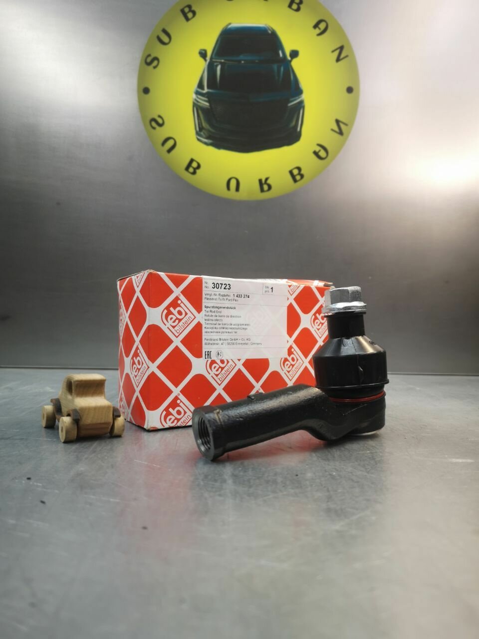 Наконечник рулевой тяги левый, Форд Мондео С-МАХ, Вольво S60 XC70 V60, Лэнд Ровер Фриландер, Febi 30723